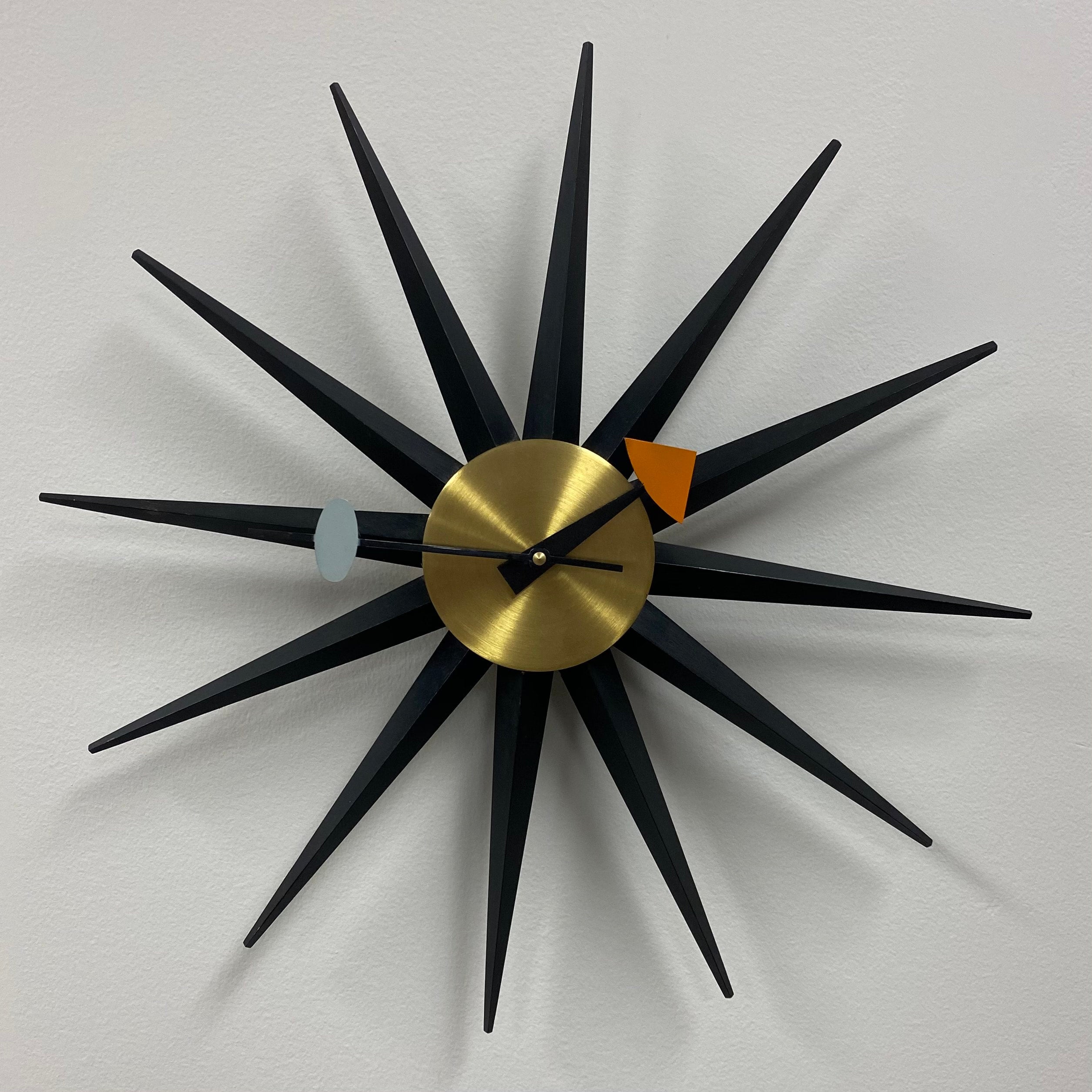 George Nelson 1950s Starburst Wall Clock | Featuring antique, vintage ...