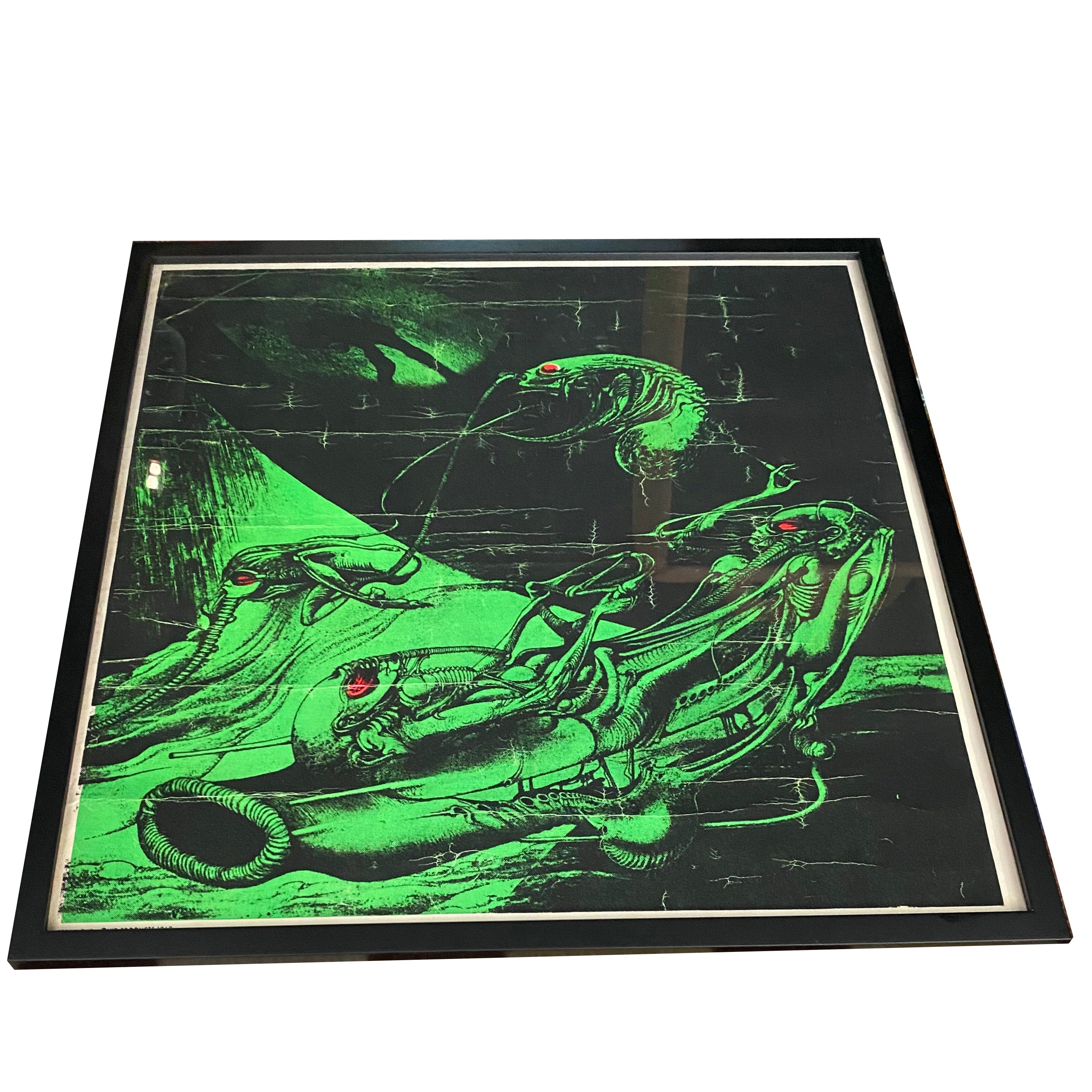 Vintage Alien Black Light Poster | Featuring antique, vintage, and mid ...