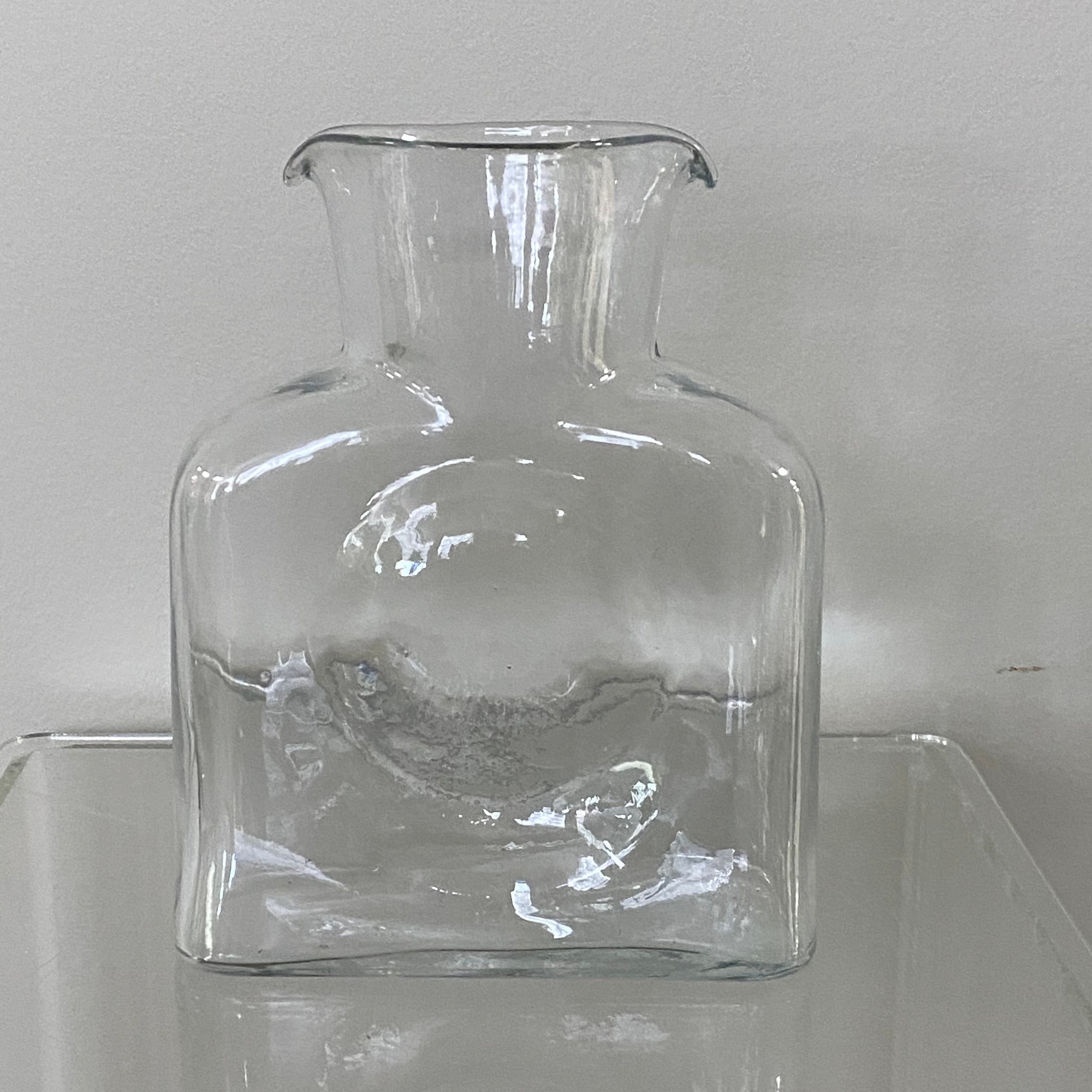 Blenko Water Jug, Crystal | Featuring antique, vintage, and mid-century ...