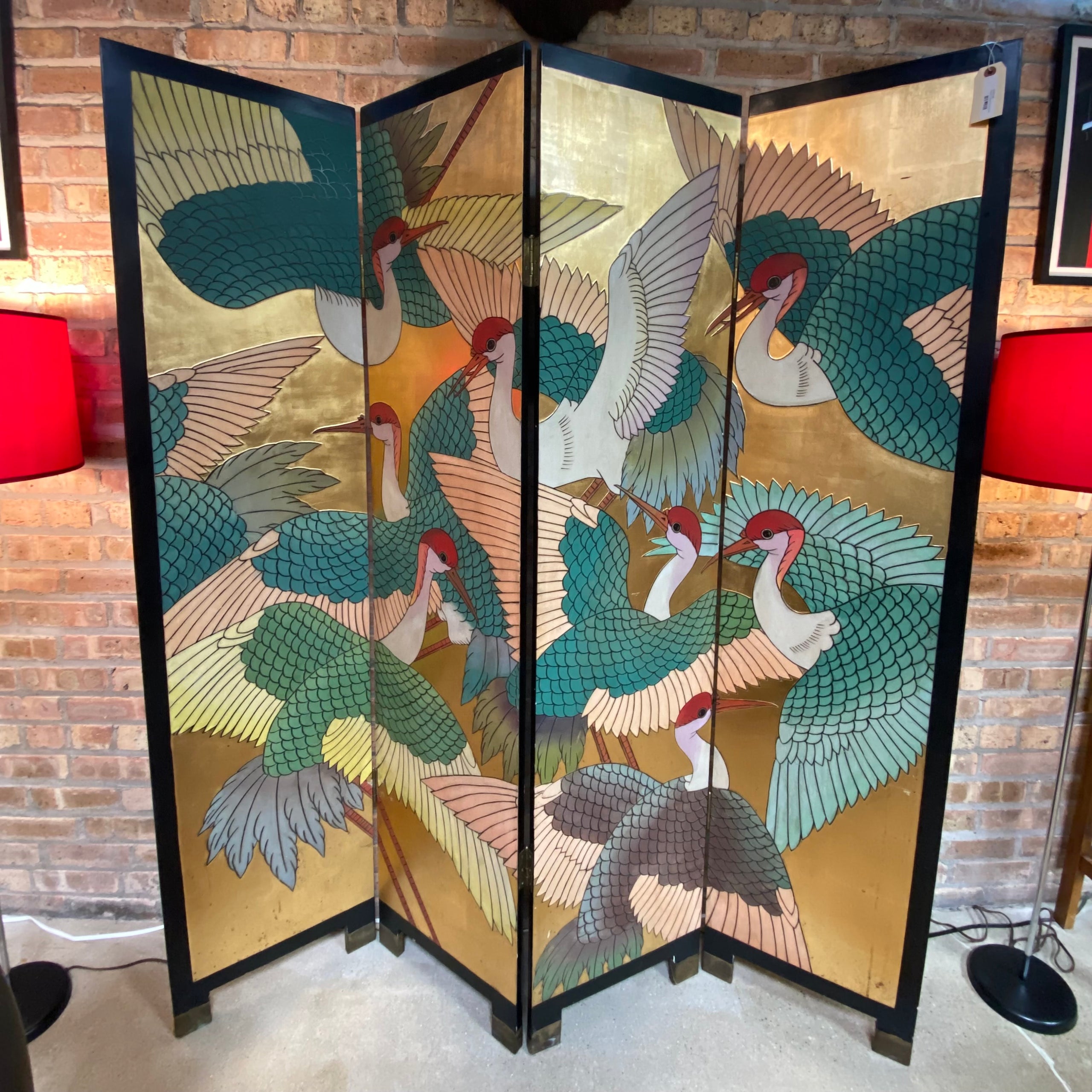 Chinese Gilded Lacquered Screen | Featuring antique, vintage, and mid ...