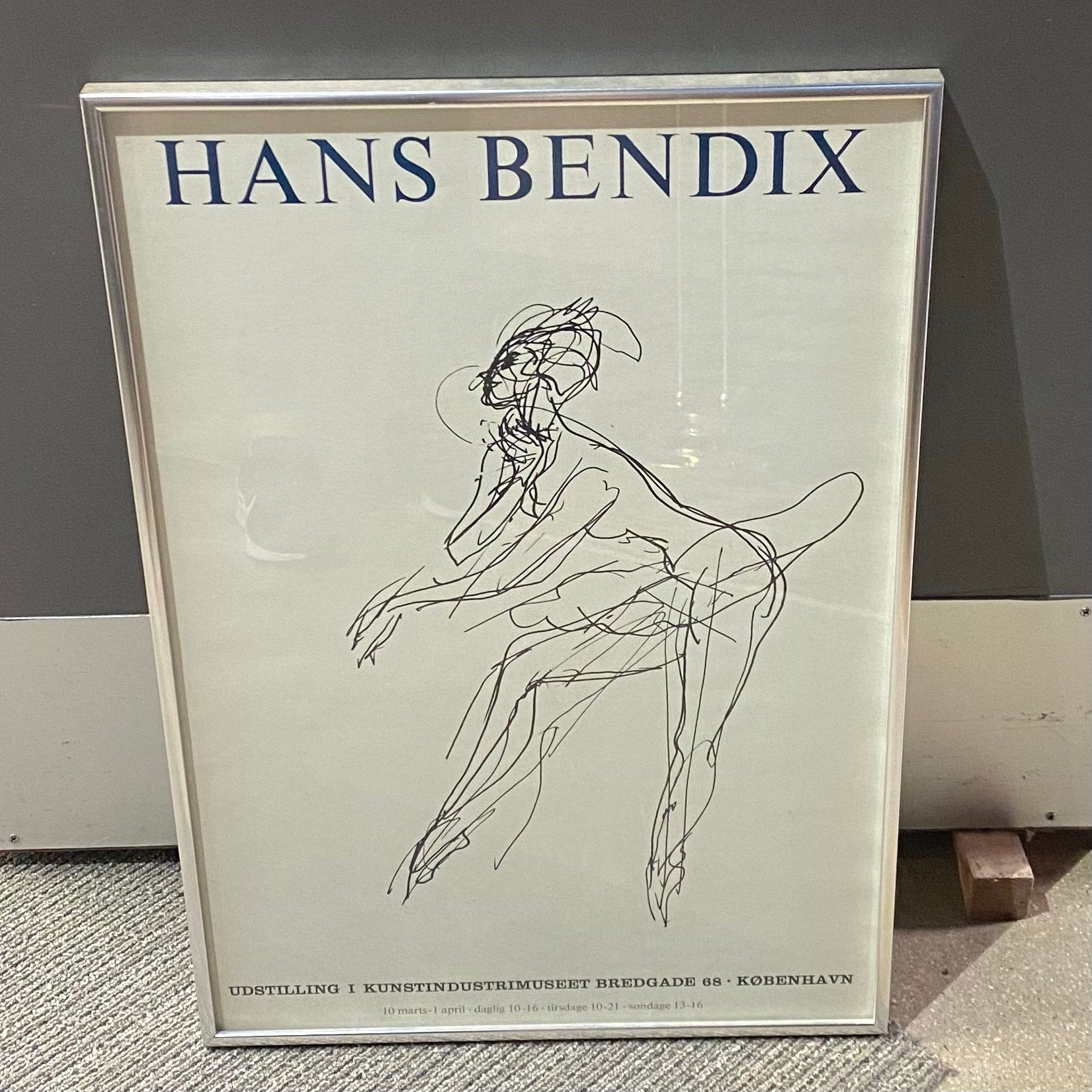 Hans Bendix Exhibition Poster | Featuring antique, vintage, and mid ...